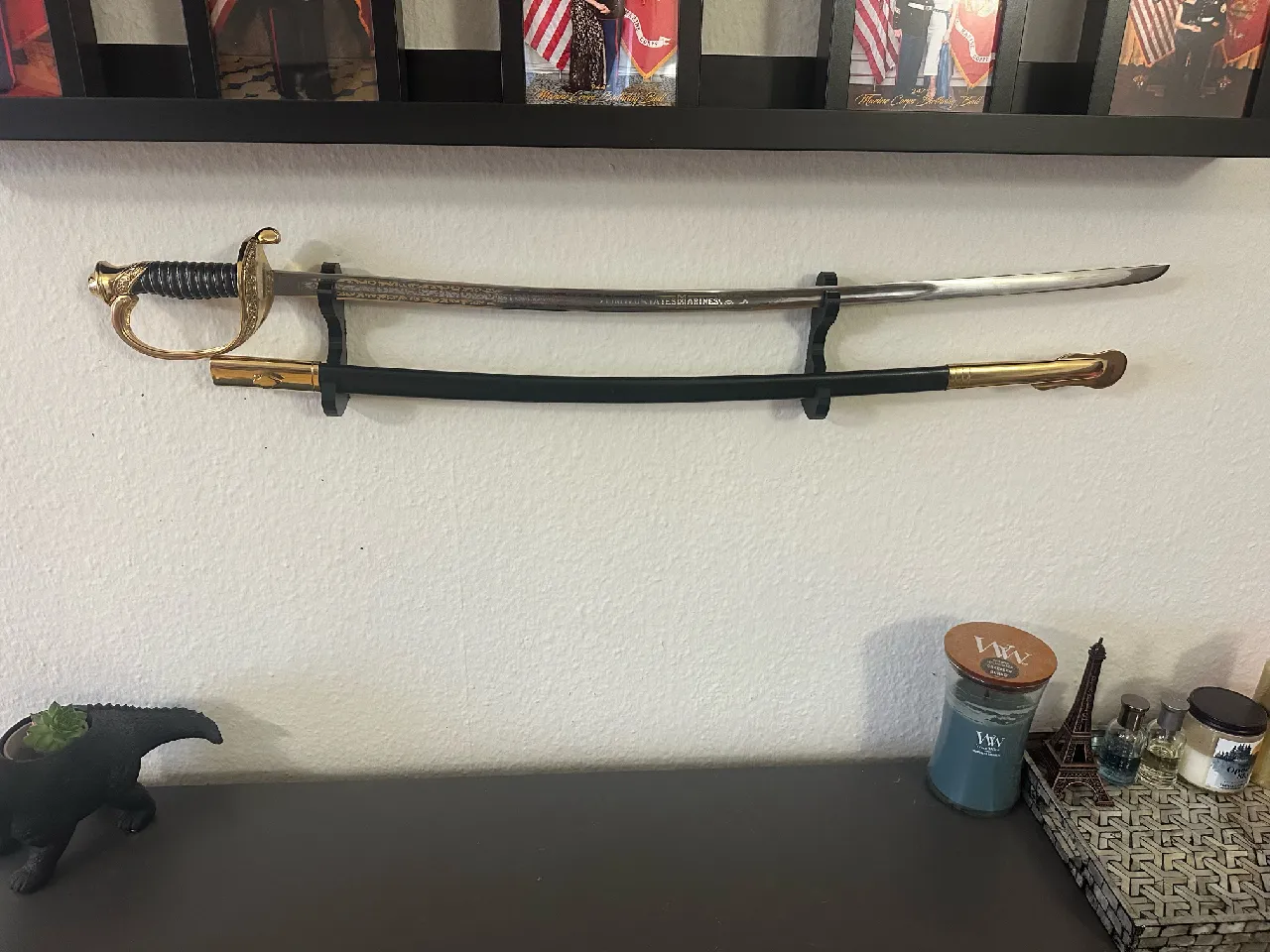 Marine Corps Sword Mount by bboatman89@gmail.com | Download free STL ...