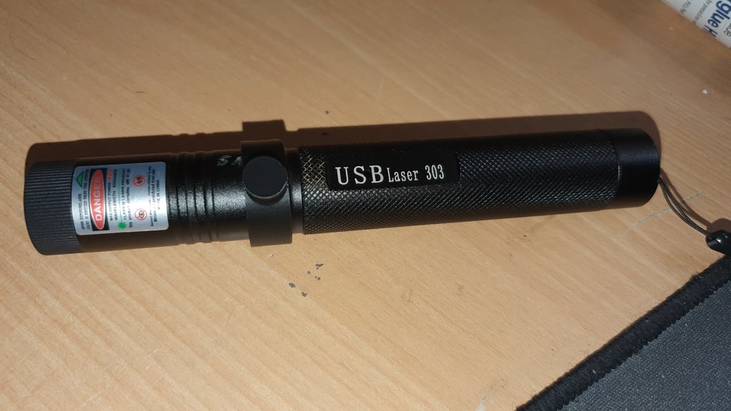 Laser Pointer Button Cover by Slegnor | Download free STL model | Printables.com