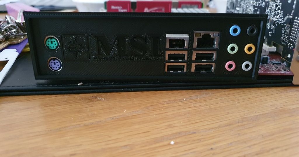 MSI MS-7366 (P6NGM-L) VER 2.2 Motherboard IO Shield by Slegnor ...