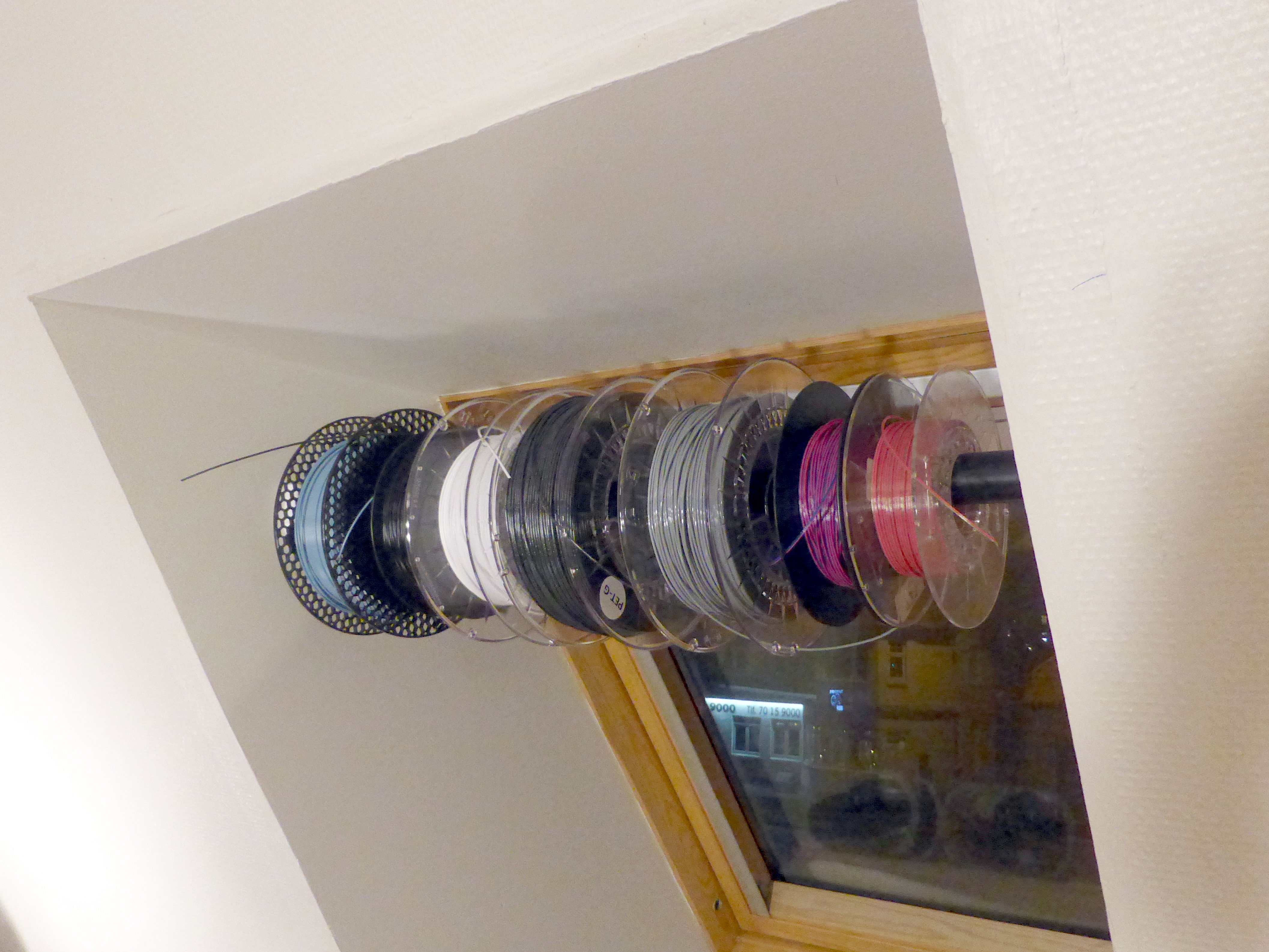 Simple Filament Rack by Area51 | Download free STL model | Printables.com