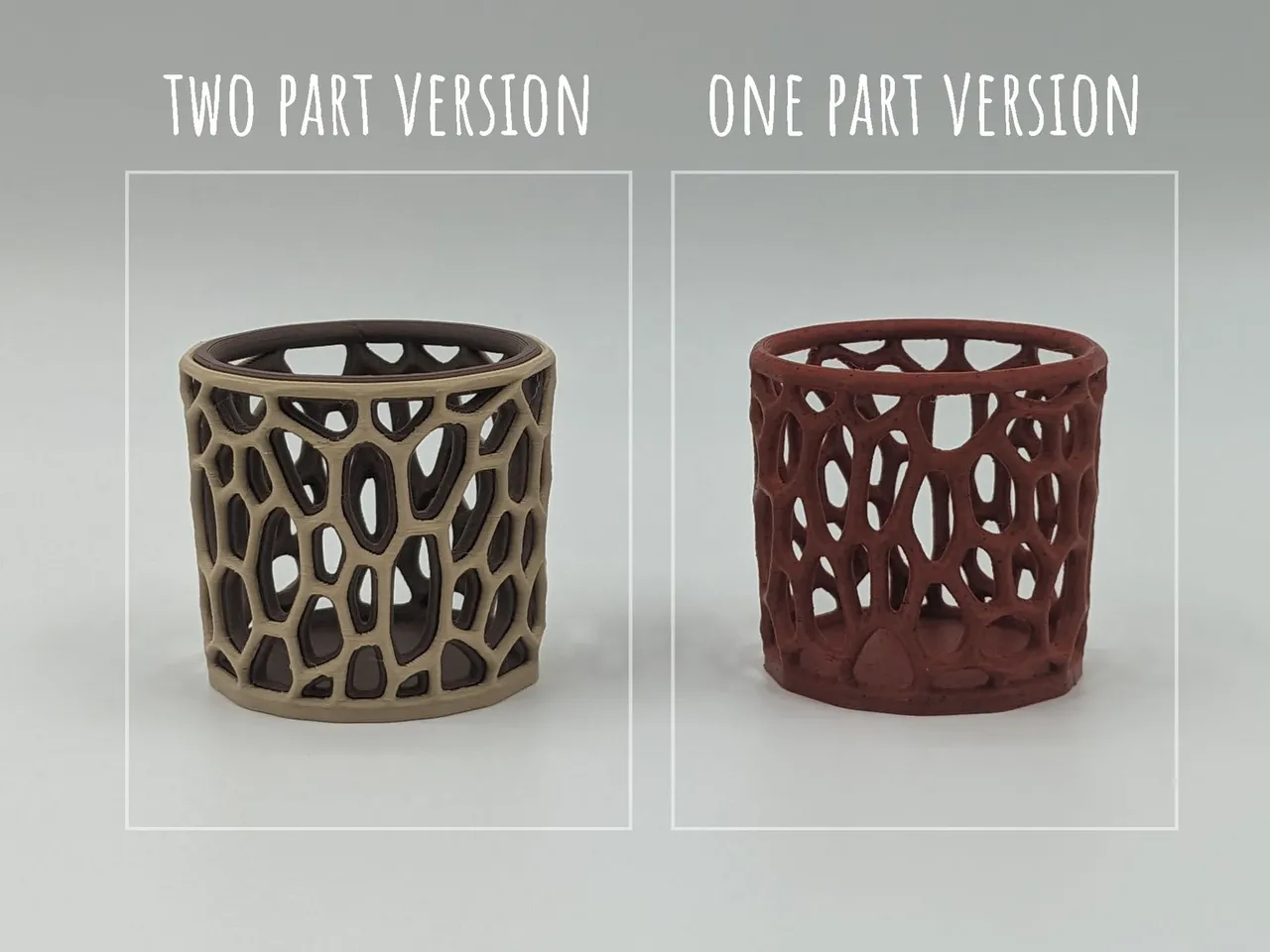 Candle holder - Bionic multicolor design by LayerModels | Download free ...