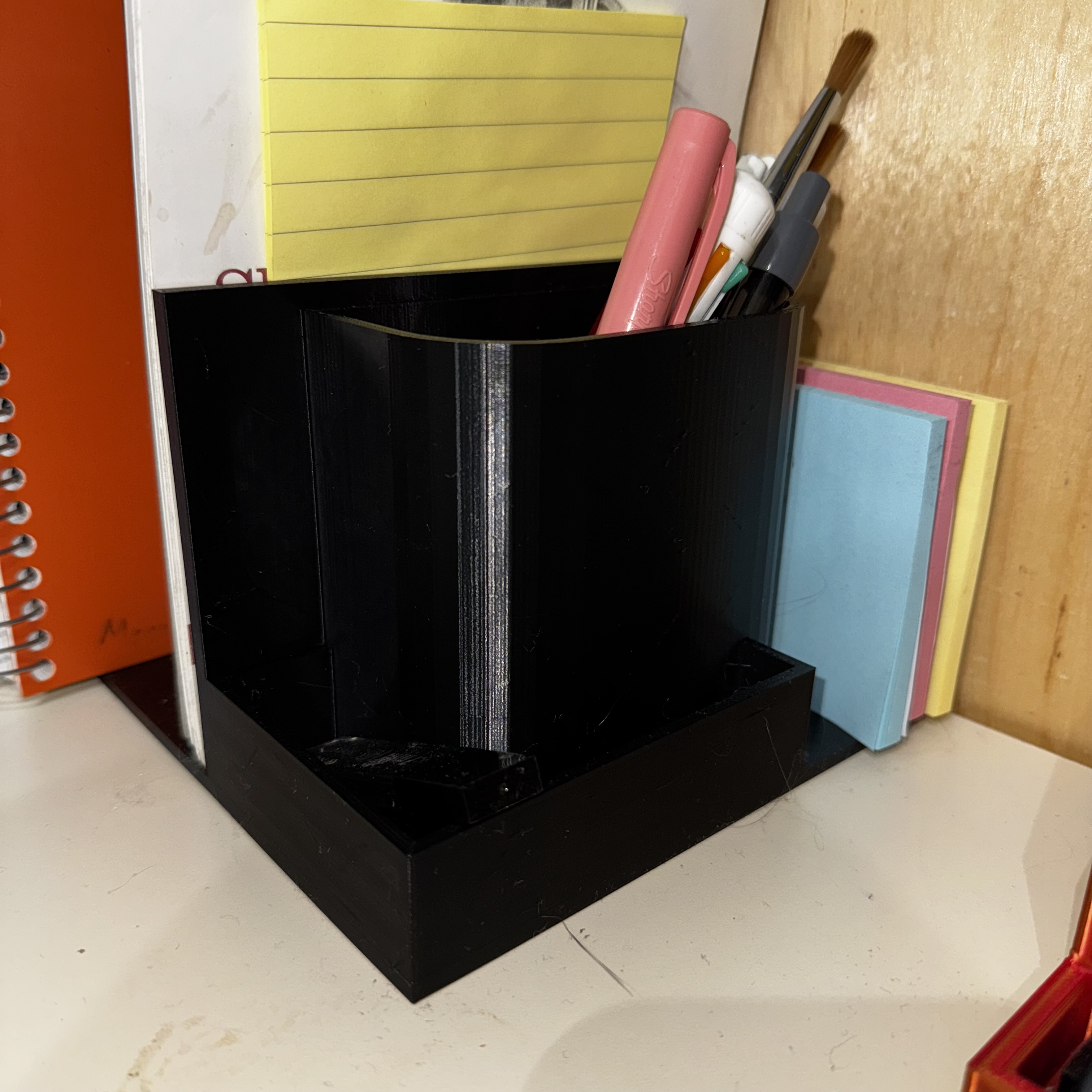 Simple book end w/ storage by Marvinm1 | Download free STL model ...
