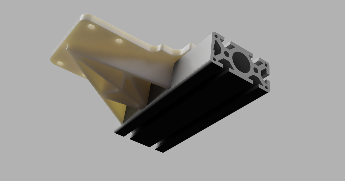 Fanatec Shifter and China Handbrake Mount for 8020 by maddash1337 ...