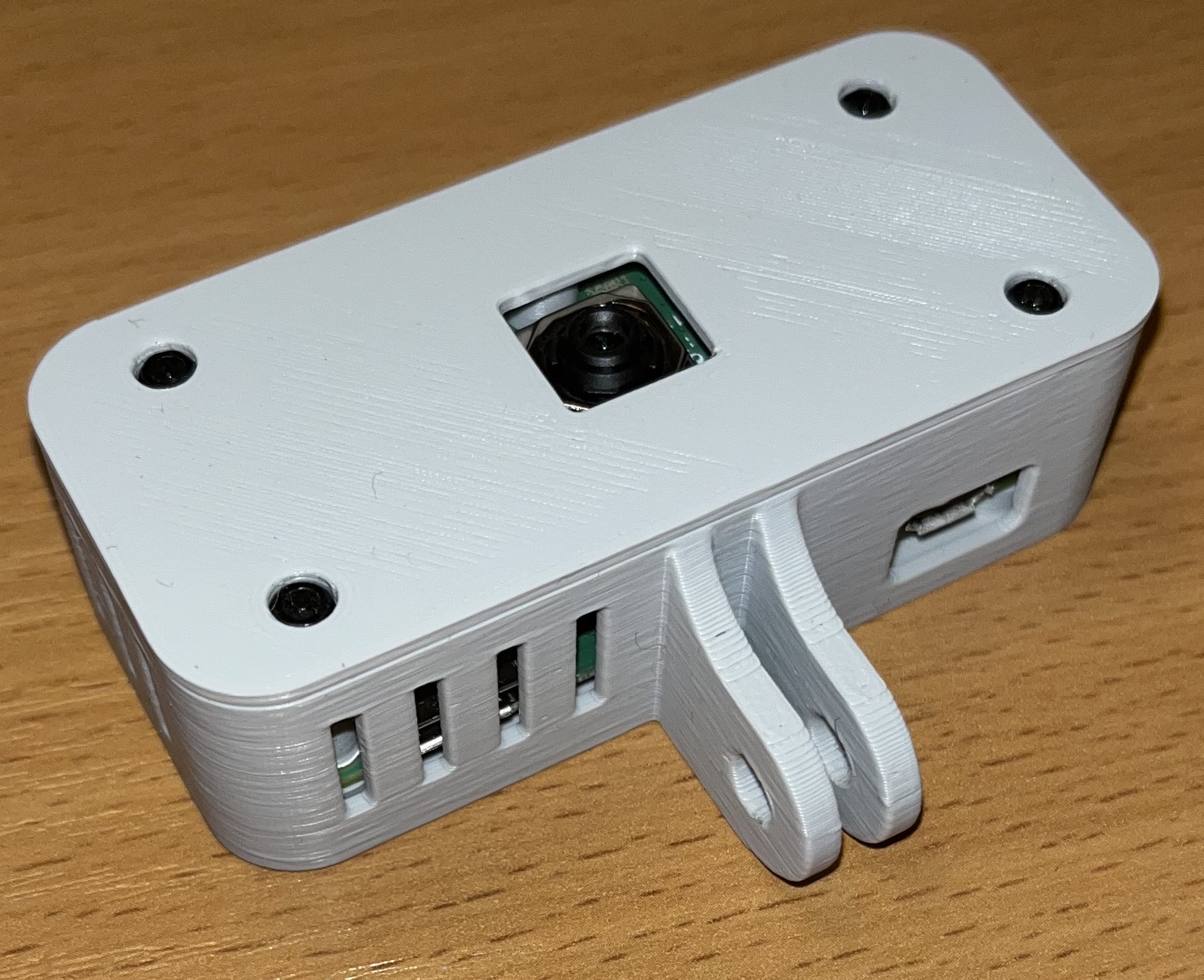 Raspberry Pi Zero camera case by GedasL | Download free STL model | Printables.com