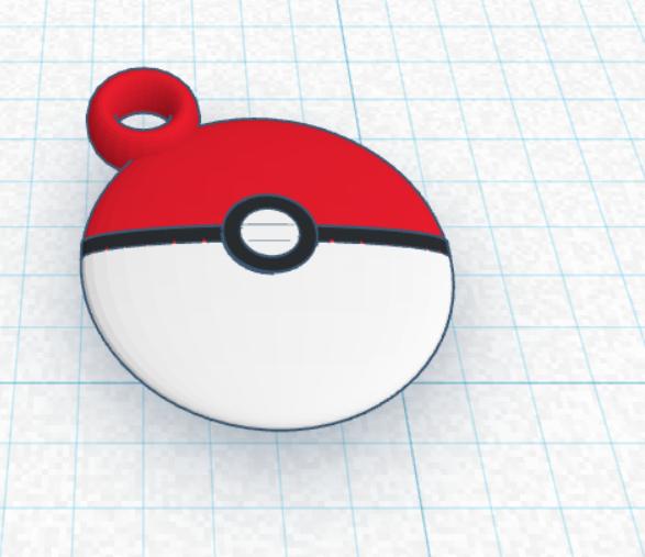 pokemon fan keychain by matyas | Download free STL model | Printables.com