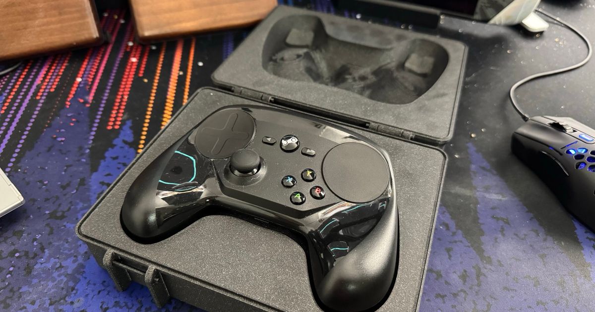 Steam Controller carry case by NovaDorium | Download free STL model ...
