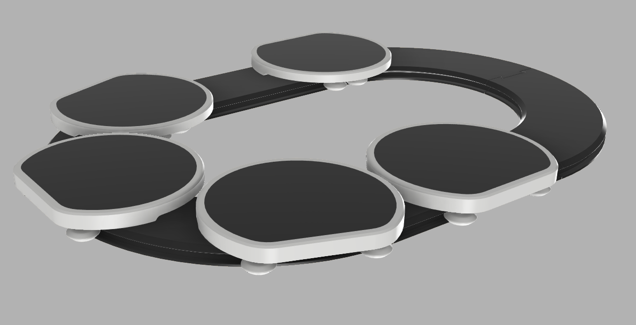 Parametric Lazy Susan Table. by Paul D | Download free STL model ...