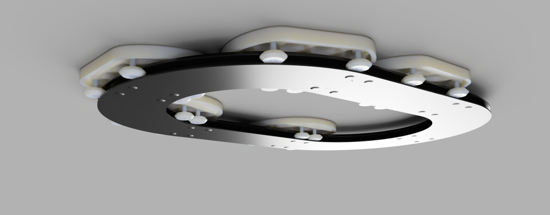 Parametric Lazy Susan Table. by Paul D | Download free STL model ...