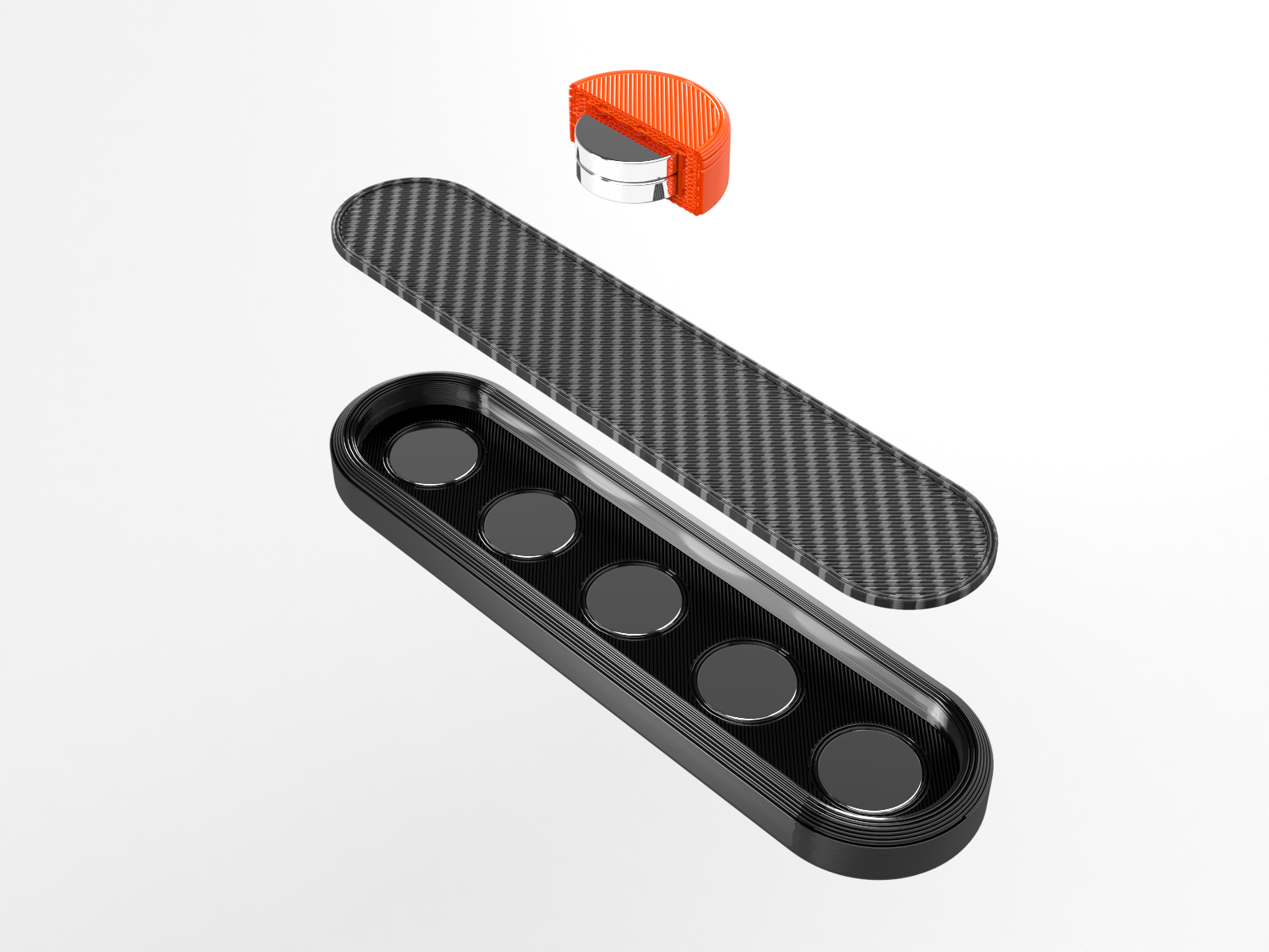 Magnetic sliding fidget von AK | Kostenloses STL-Modell herunterladen ...