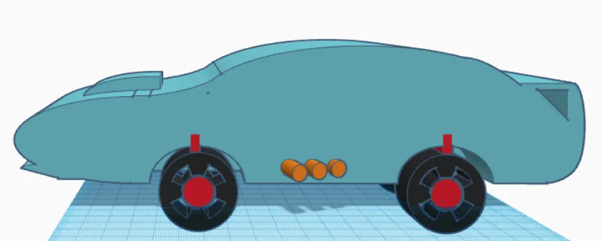 Cool Race Car by Joe Naab | Download free STL model | Printables.com