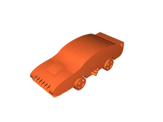 Cool Race Car by Joe Naab | Download free STL model | Printables.com