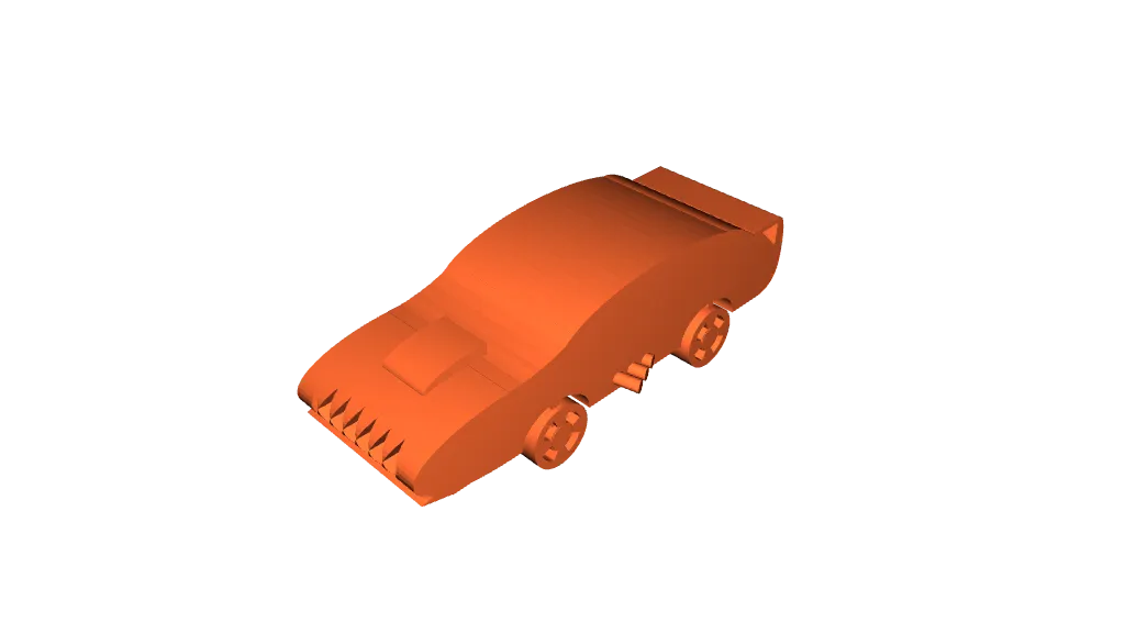 Cool Race Car by Joe Naab | Download free STL model | Printables.com