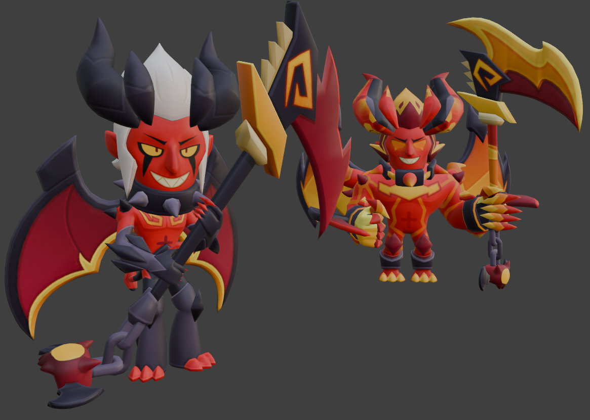 Demon Mortis - Brawl Stars por GoatGamez | Descargar modelo STL ...