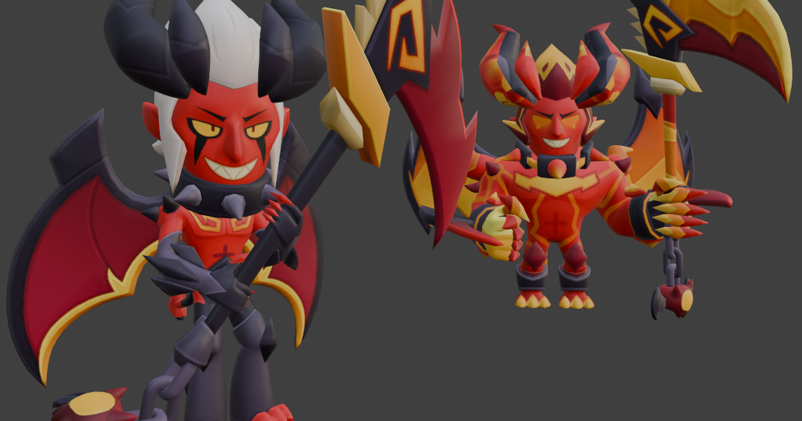 Demon Mortis - Brawl Stars por GoatGamez | Descargar modelo STL ...