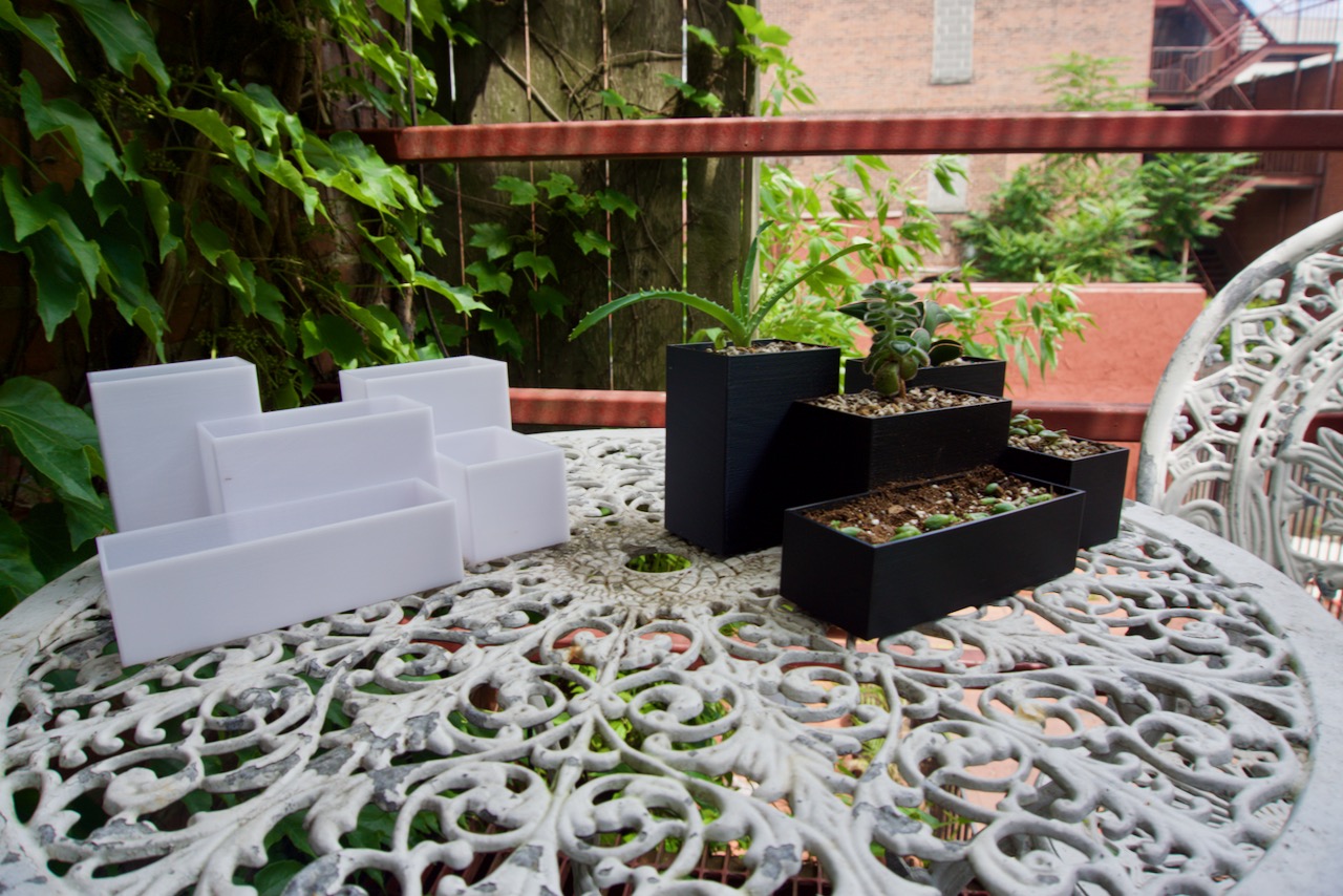 Staggered Planter (Holds 5 plants) by Dannyji00 | Download free STL ...