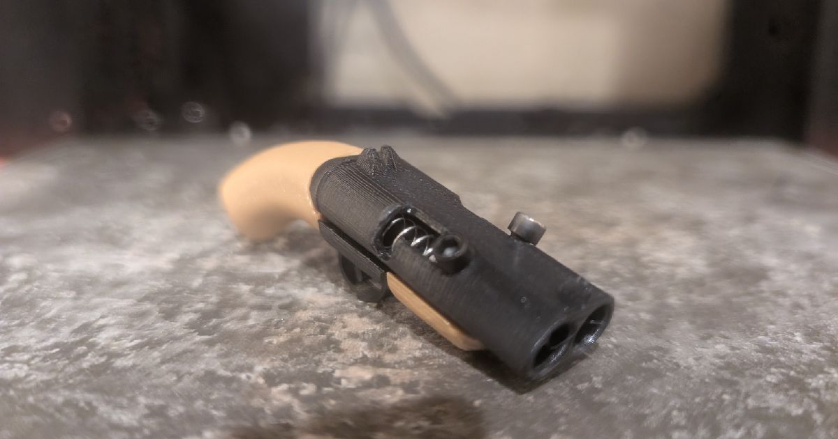 Worlds Smallest Double Barrel Shotgun by ThatOneAirsofter | Download ...