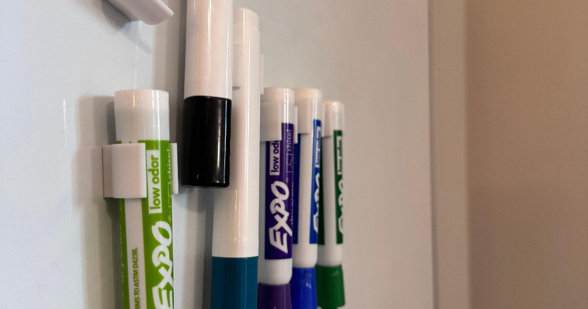Dry Erase Marker Clip with Magnet Cutout by spare_charge_cable ...