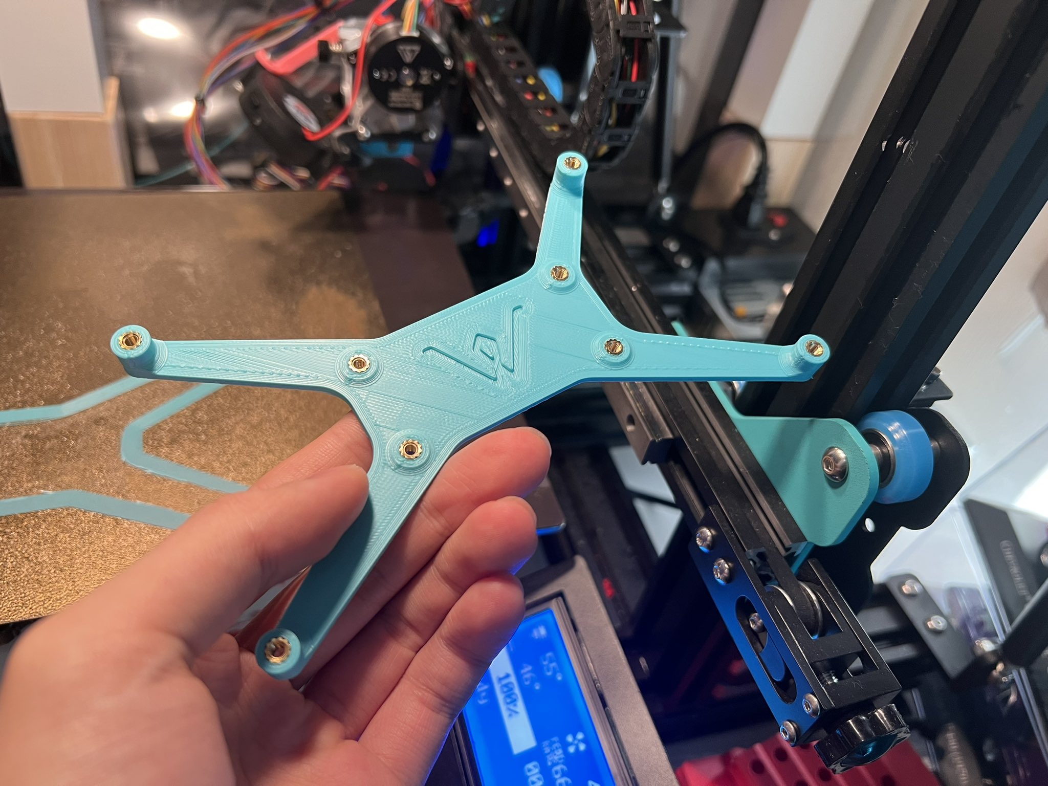 Mellow FLY Gemini mount for VORON series by Psych0h3ad | Download free ...