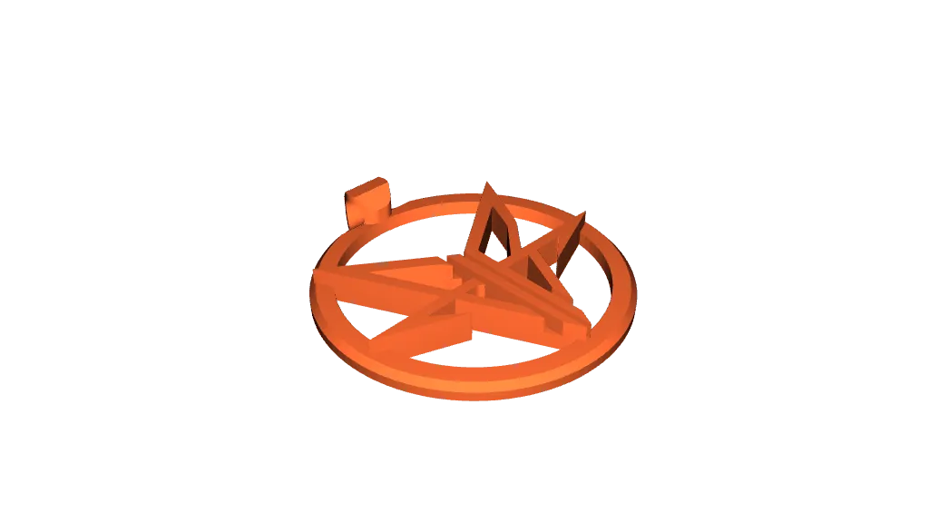 Falling In Reverse Necklace Pendant by Ben | Download free STL model ...