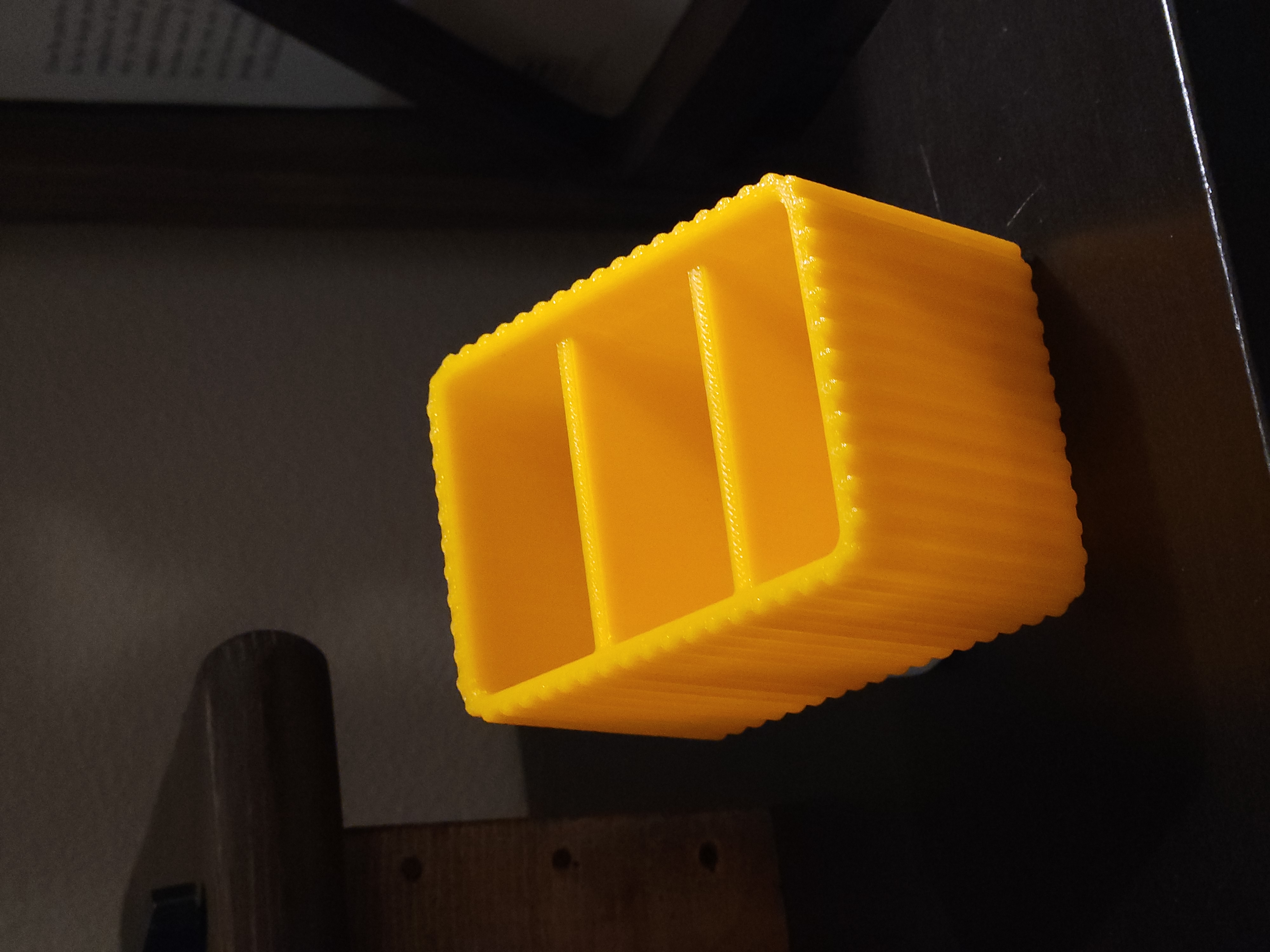 Remote Caddy - Ribbed by ML_Maker | Download free STL model ...