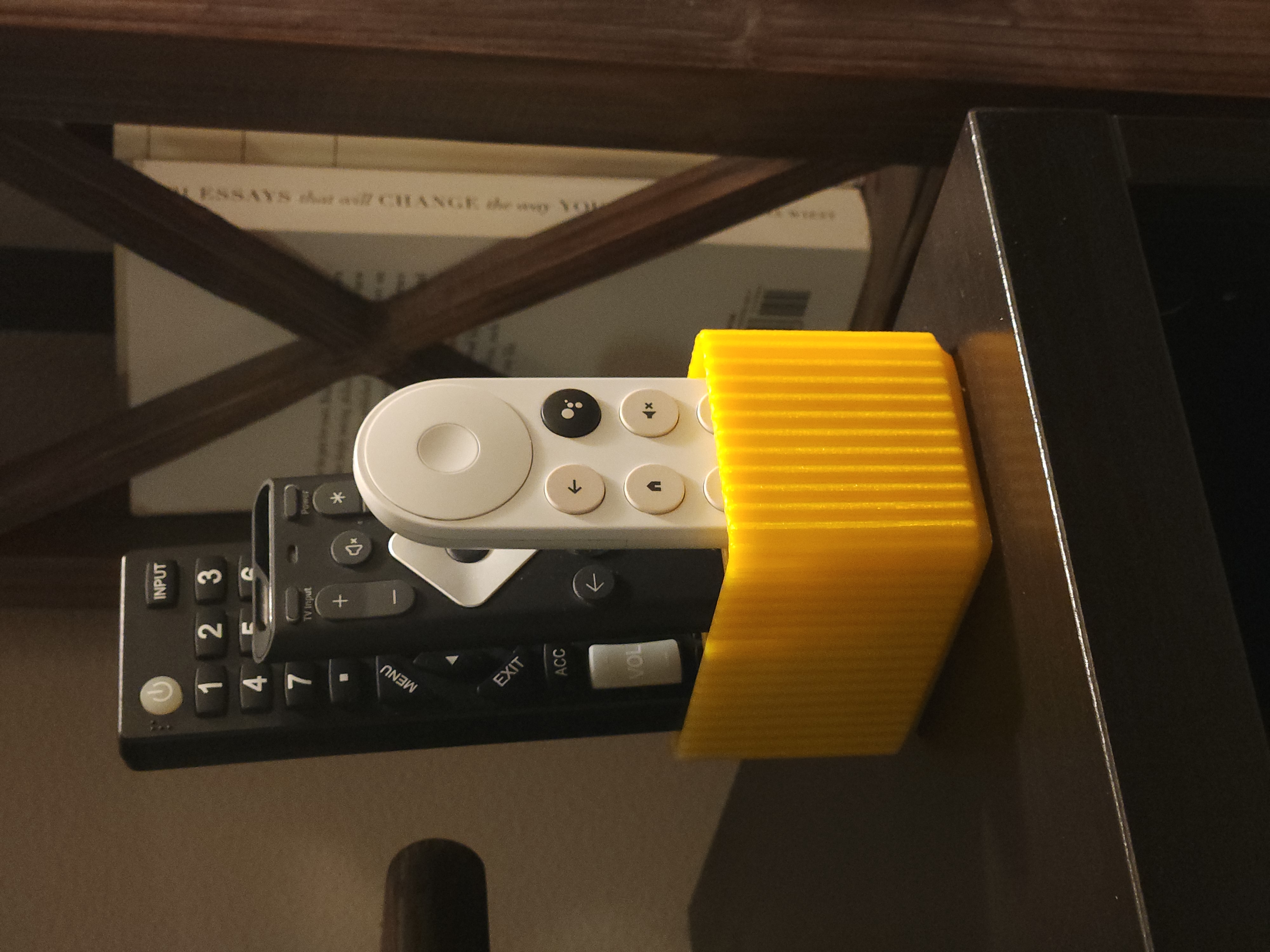 Remote Caddy - Ribbed by ML_Maker | Download free STL model ...