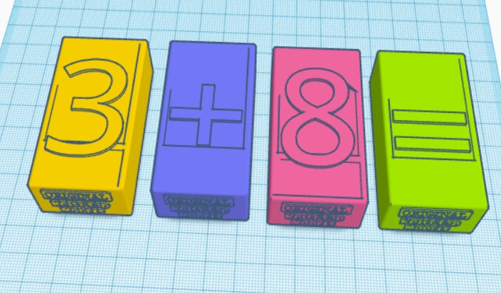LEGO Maths Numbers by Mgr. Pavel Krist | Download free STL model ...