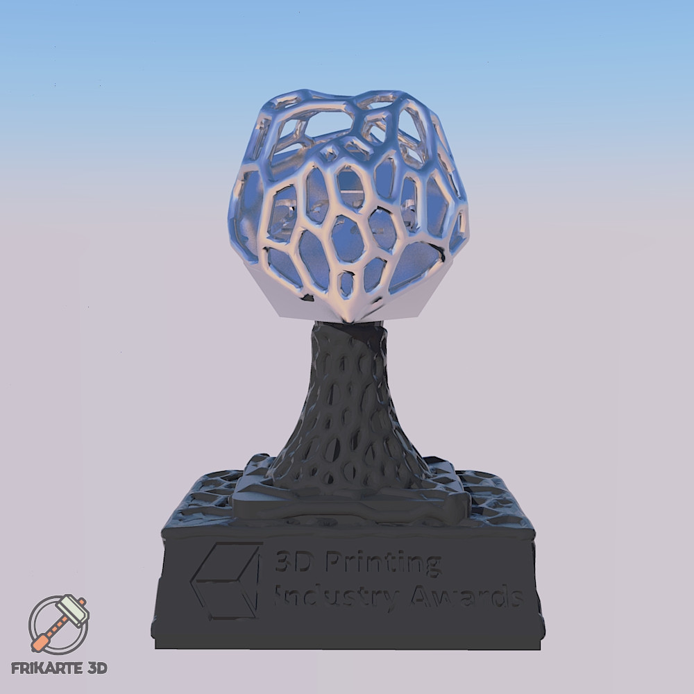 3DPI 2024 Voronoi Trophy by Frikarte3D | Download free STL model ...