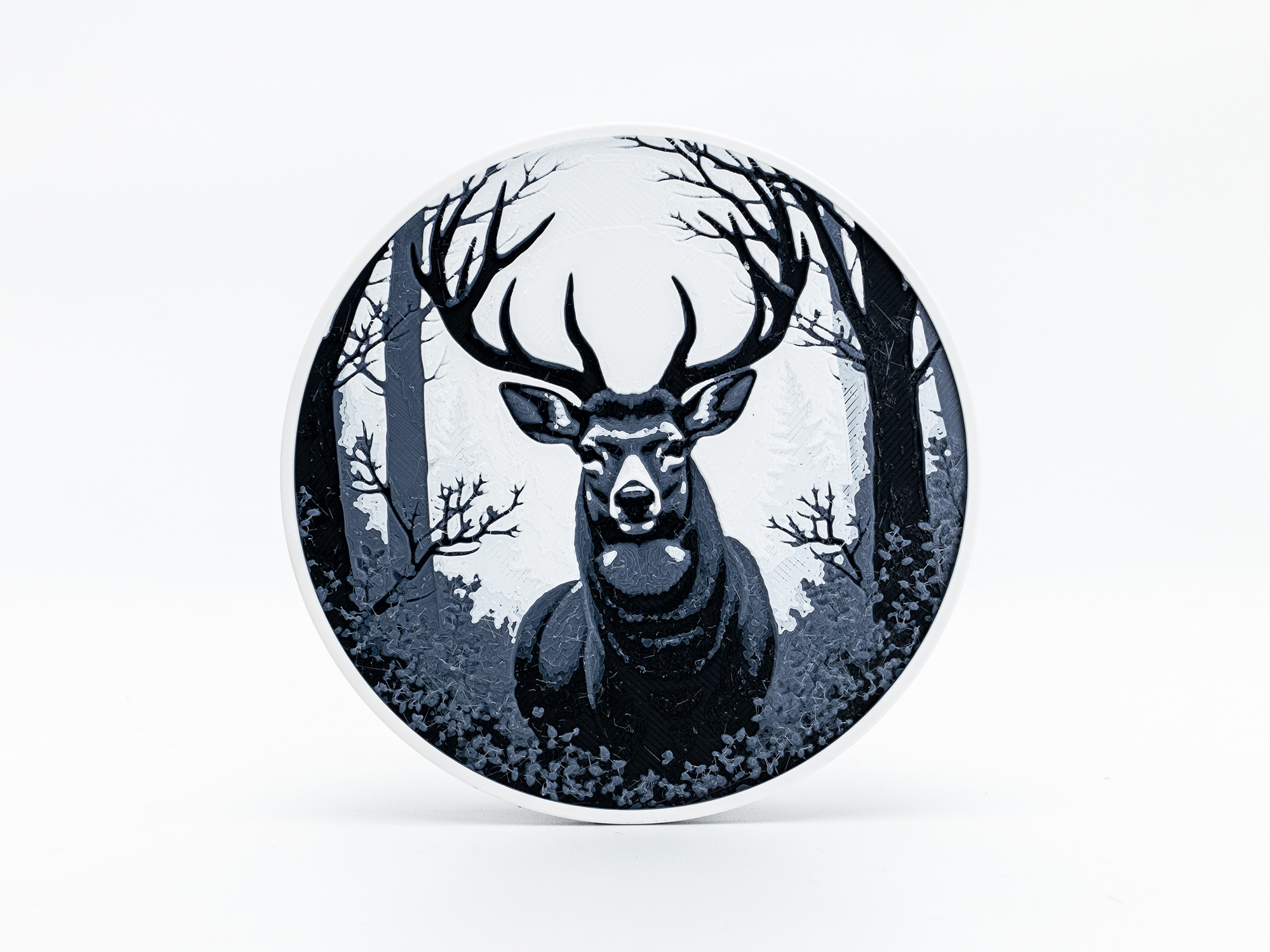 Midnight Forest Wildlife Coasters by Bamingo Design | Printables Store