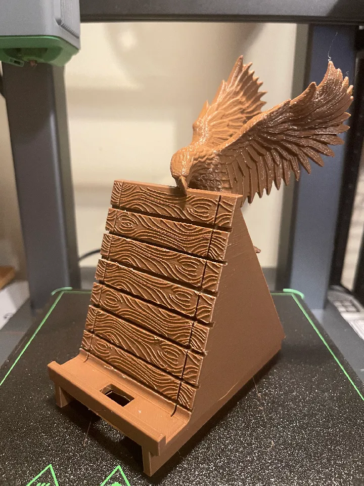 Eagle Phone holder by Joe Marquez | Download free STL model ...