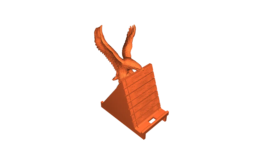 Eagle Phone holder by Joe Marquez | Download free STL model ...