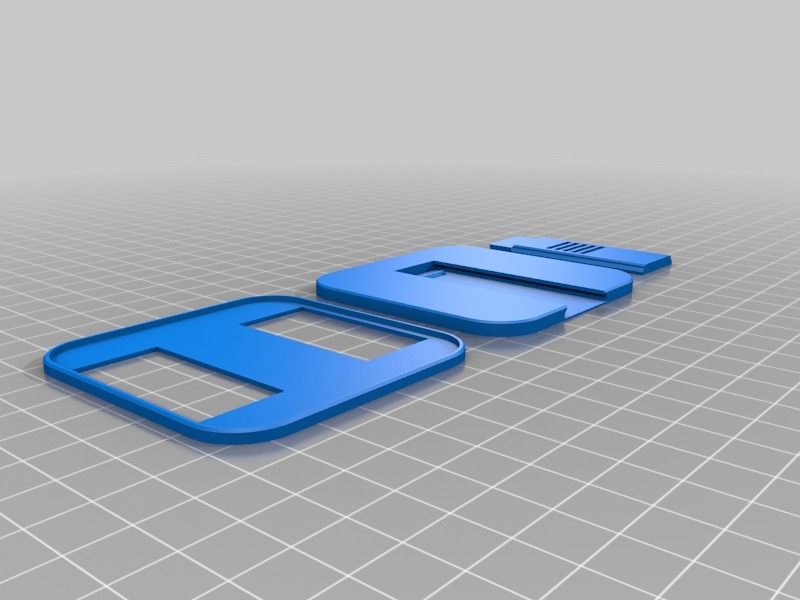 Square Quick-Connect Mount by NathanMichaelMoore | Download free STL ...