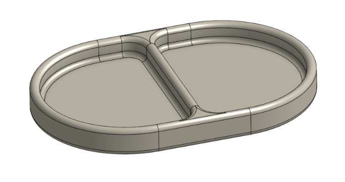 Modern Dual Key Tray by Axel.klmr | Download free STL model ...