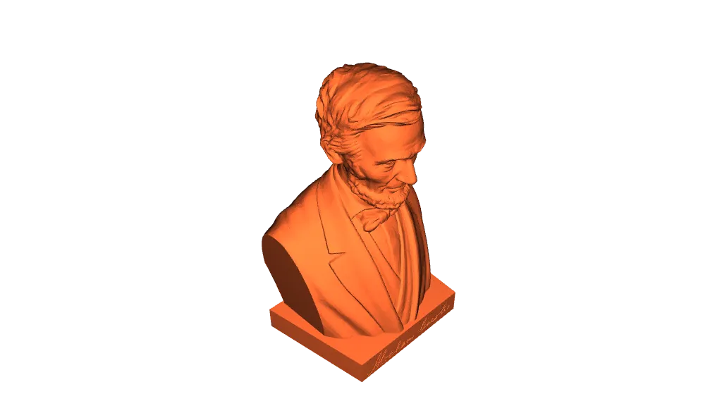 Abe Lincoln Bust, Signature Edition by GamerMechanic81 | Download free ...