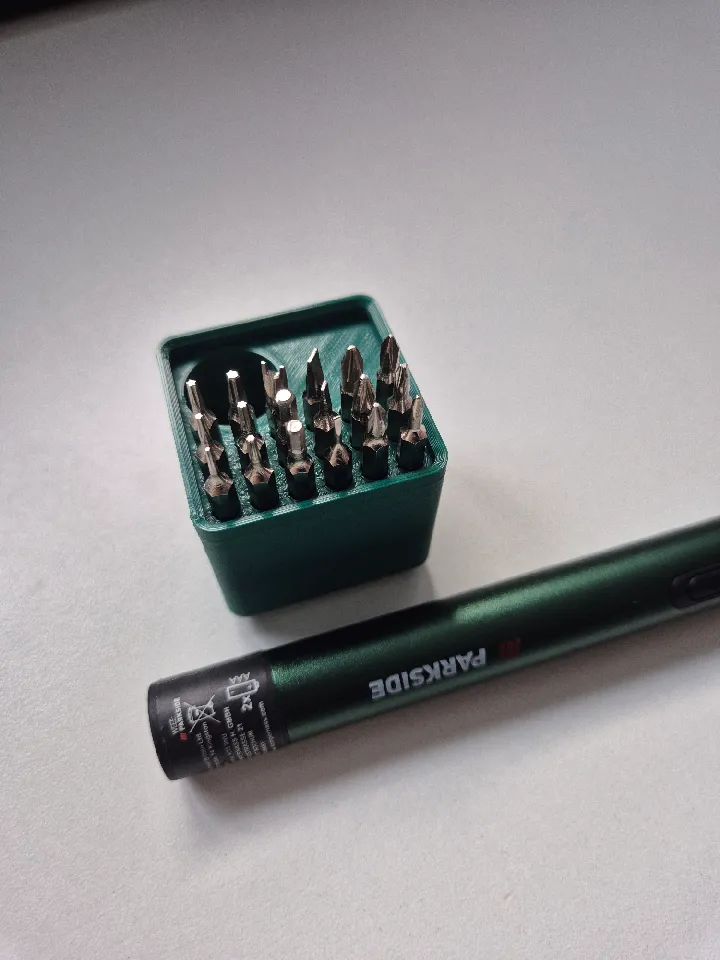 Gridfinity Parkside Electronic precision screwdriver holder by TheRedE ...