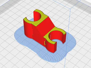 Dual Pipe Clamp 20mm by chall3ng3r | Download free STL model ...