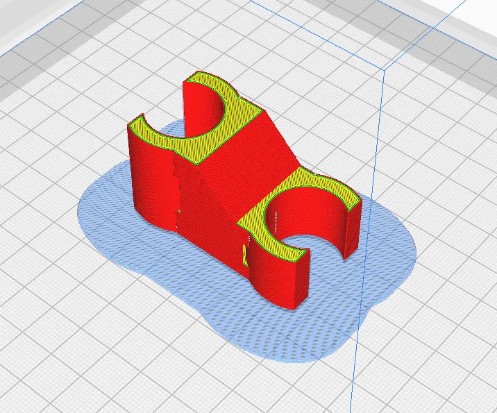 Dual Pipe Clamp 20mm by chall3ng3r | Download free STL model ...