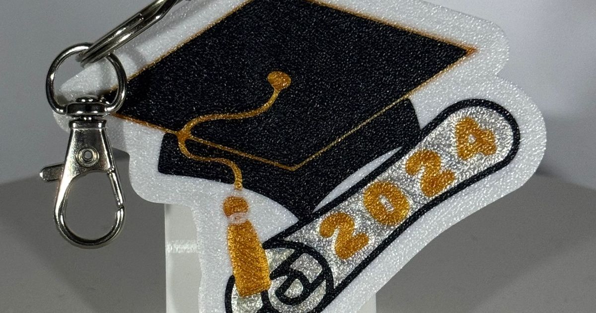 Graduation Abschluss 2024 by Zekeriya | Download free STL model ...