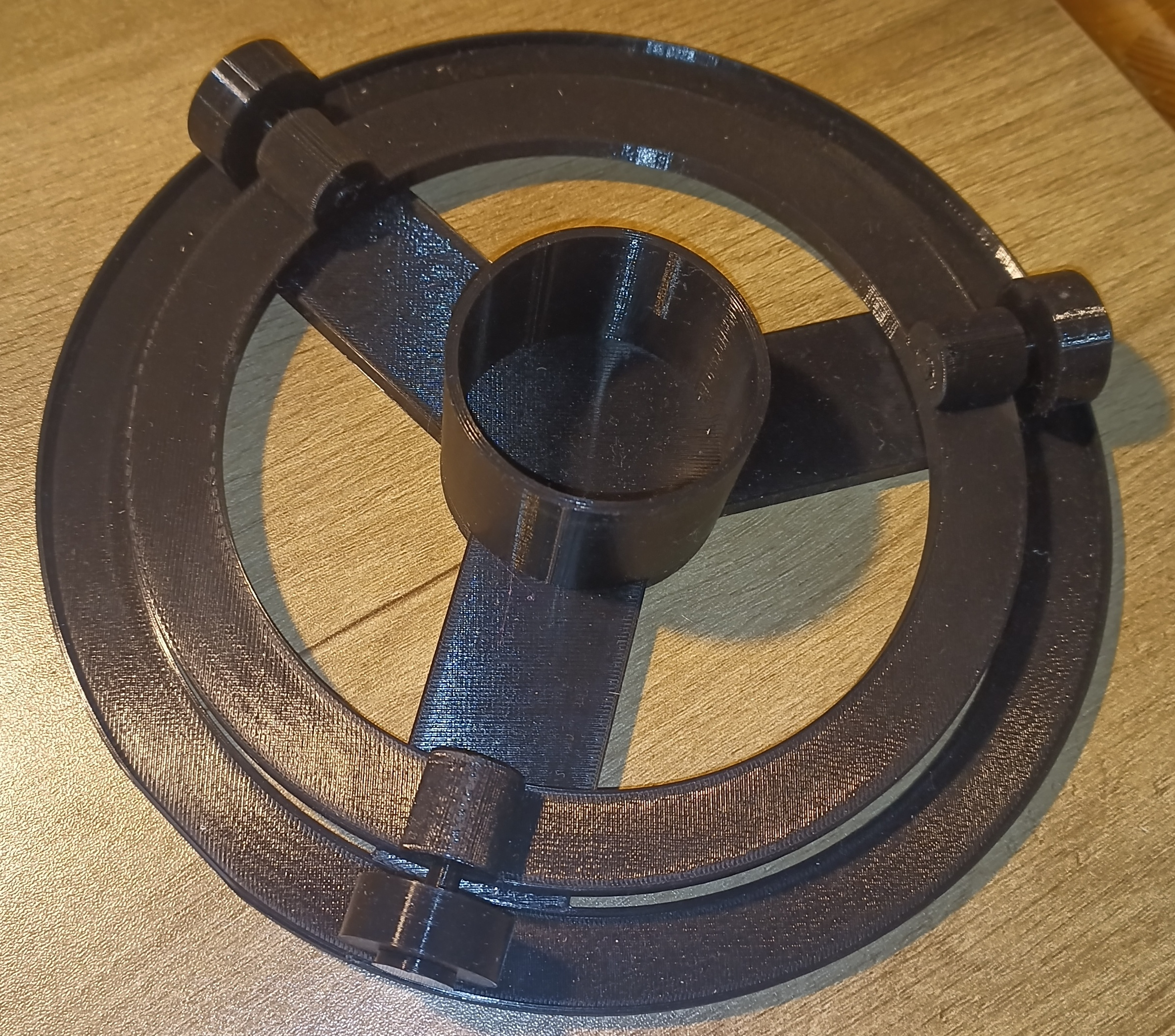 Microwave-style turntable – Horizontal filament spool roller/holder por ...