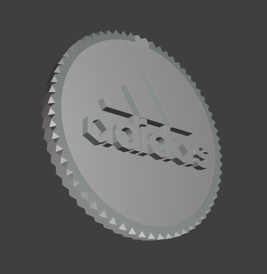 ADIDAS COIN by Dan Lucas | Download free STL model | Printables.com