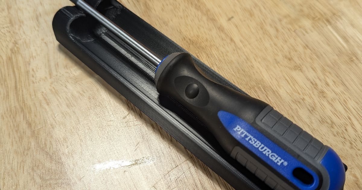 Gridfinity Universal Screwdriver holder by Audacity Micro | Download free STL model | Printables.com