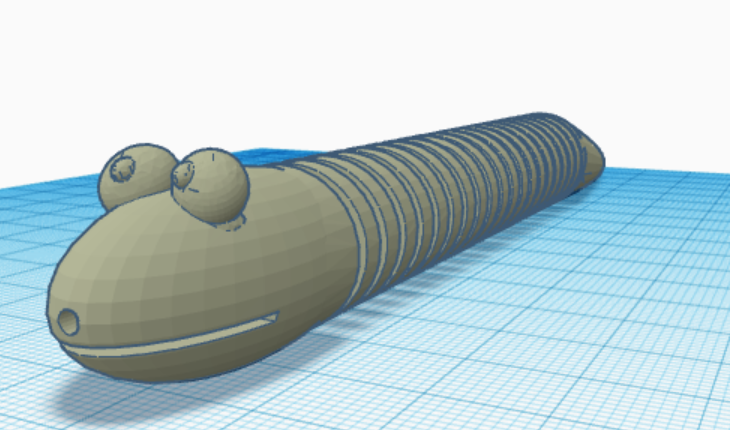 slinky snake V2 por Mees_Printing | Descargar modelo STL gratuito ...
