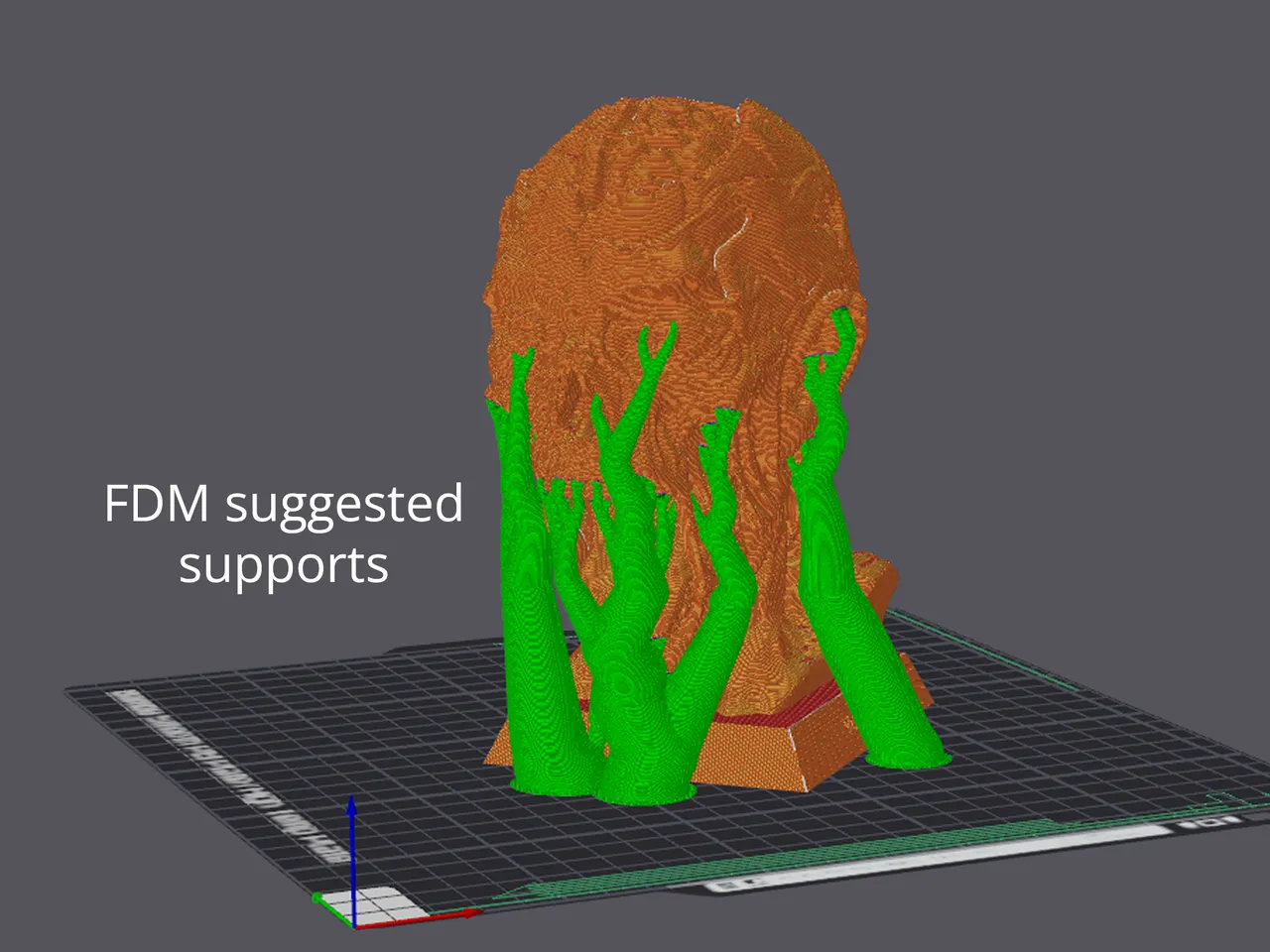 Dice Tower Zombie Head (Resin & FDM / presupported & Support free) by ...