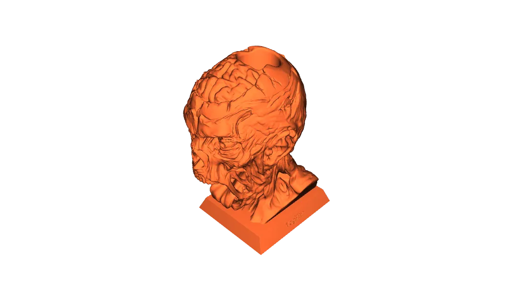 Dice Tower Zombie Head (Resin & FDM / presupported & Support free) by ...