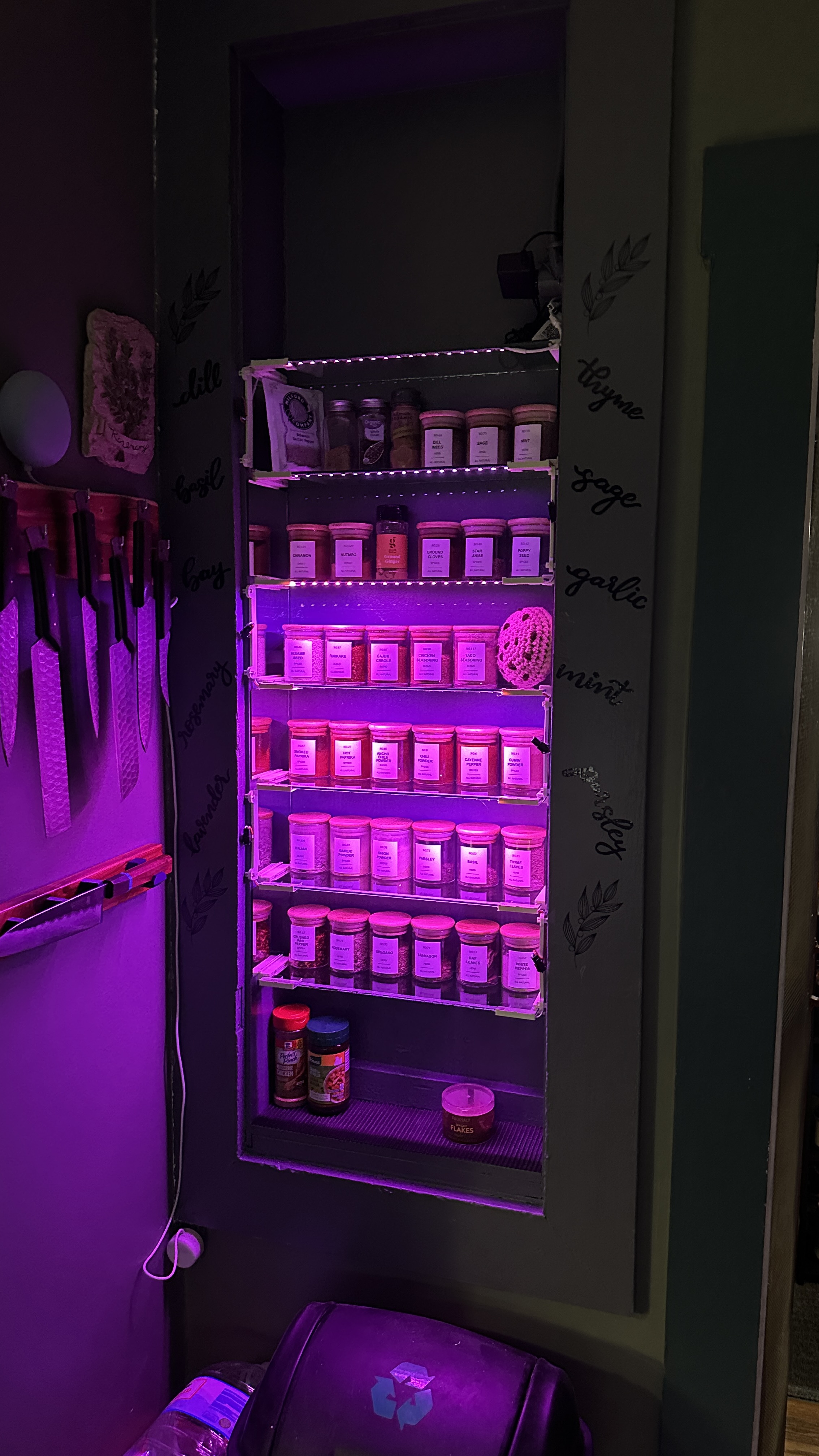 LED Spice Rack by FunkyNuggets | Download free STL model | Printables.com