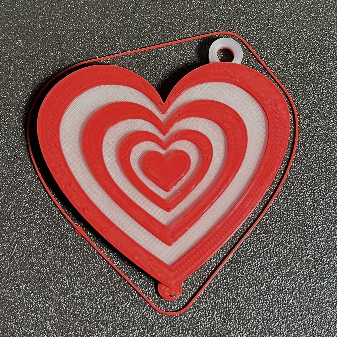 Heart keychain by romcoromcoromco | Download free STL model ...