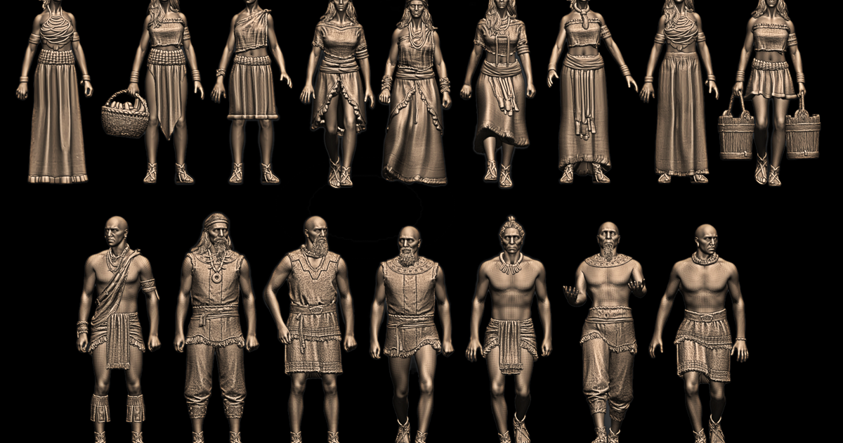Diablo II - Act III NPCs - Extras by kaucukovnik.vi | Download free STL ...