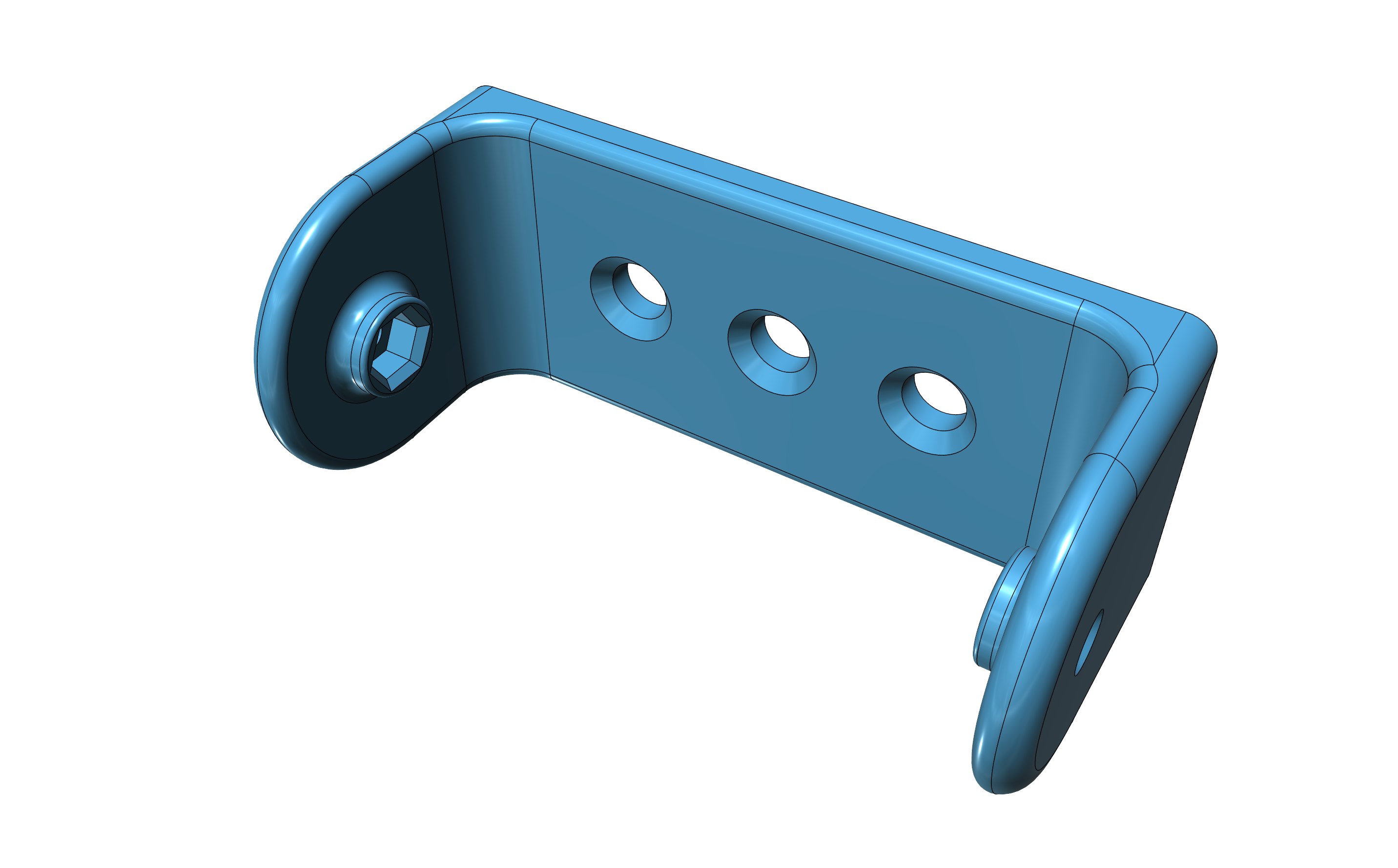 Blink camera wall mount-tiltable by cbyoo | Download free STL model ...