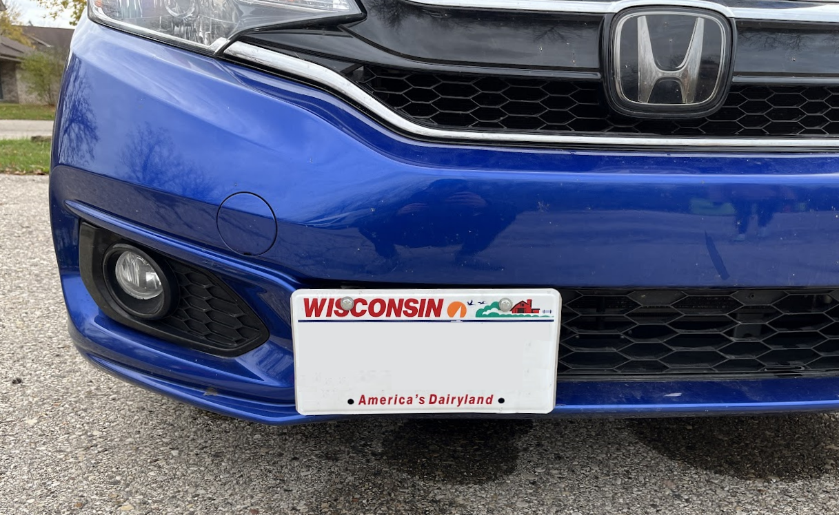 2018-2020 Honda Fit Front License Plate Bracket by tjman325 | Download ...