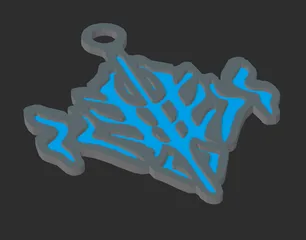 Windrunners keychain - Stormlight Archive by Square | Download free STL ...