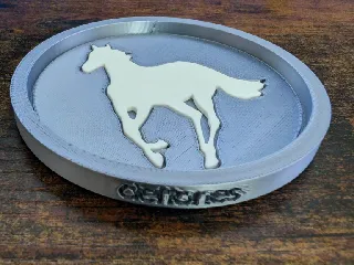 Deftones White Pony Coaster by Missingno. | Download free STL model ...
